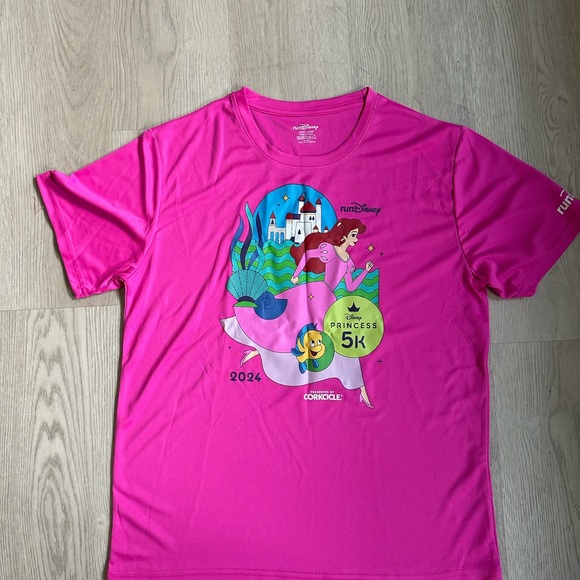 Disney | Shirts | Disney Princess 5k 224 Race Tee Shirt Brand New In ...